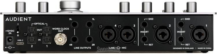 Audient iD44 MKII 20 x 24 USB Audio Interface | Sweetwater