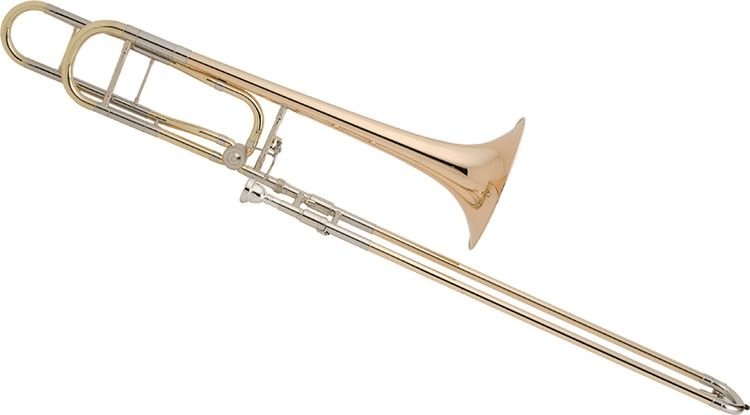 Conn 88HKO Professional F-Attachment Trombone - Clear Lacquer with Rose ...