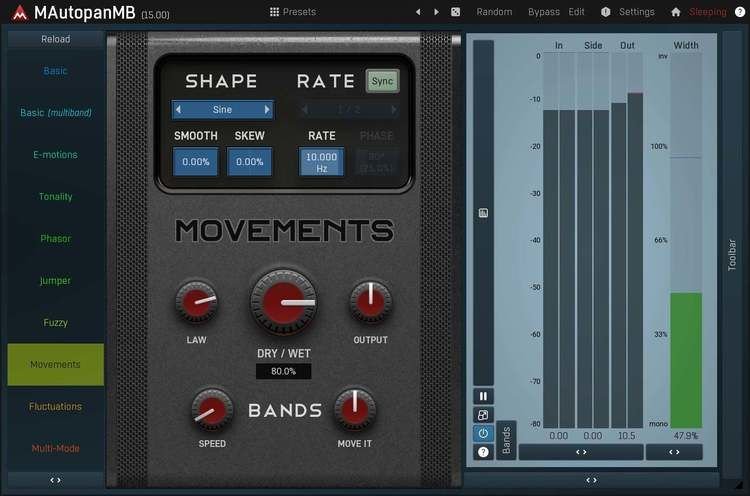 MeldaProduction MAutopanMB Plug-in | Sweetwater