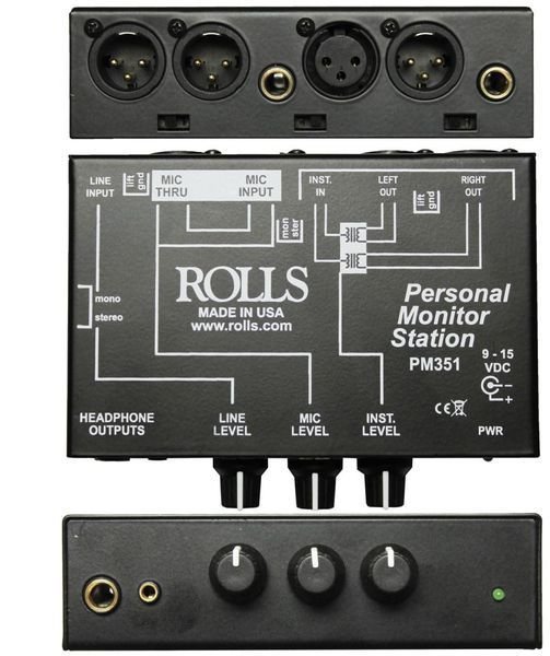 Rolls PM351 Personal Monitor System | Sweetwater