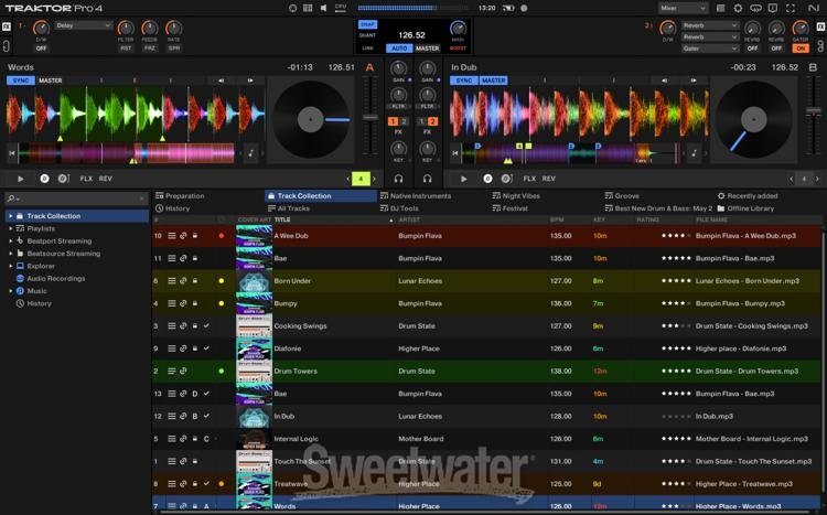 Native Instruments Traktor Pro 4 DJ Software | Sweetwater