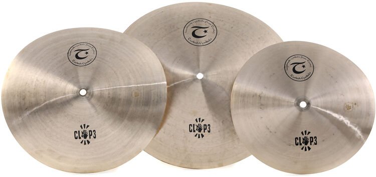 Turkish Cymbals Clap3 Classic Cymbal Stack - 12/14/16 inch | Sweetwater