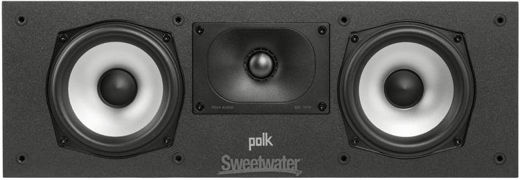 Polk Audio Monitor XT30 5.25-inch Passive Center Channel Loudspeaker ...