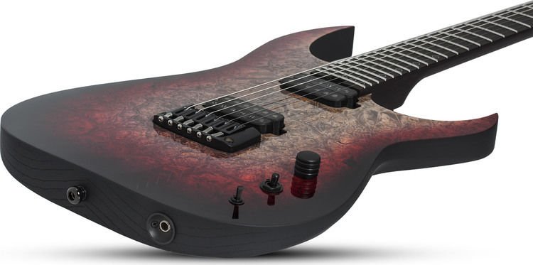 Schecter USA Keith Merrow KM-6 MK-III Pro - Bloodlust Crystal Burl ...