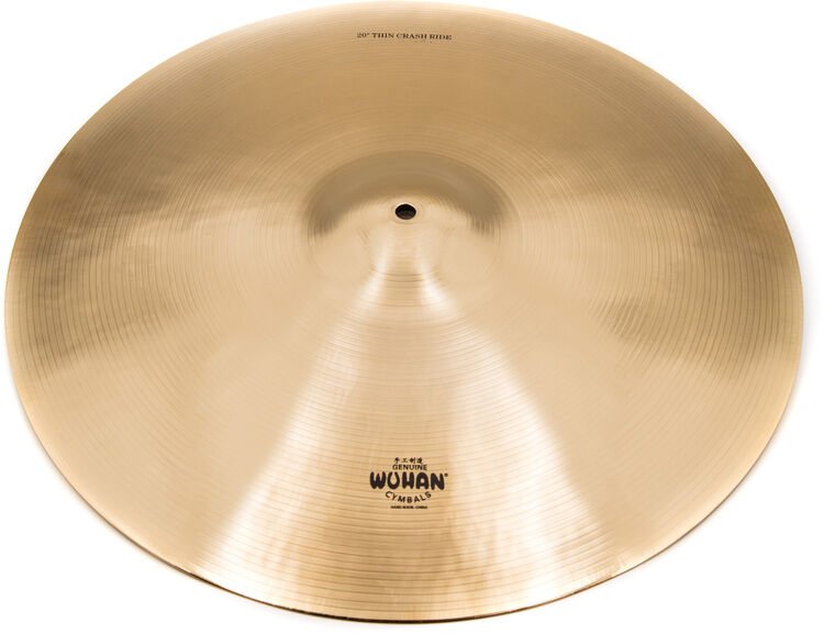 Wuhan 20-inch Western Thin Crash/Ride Cymbal | Sweetwater