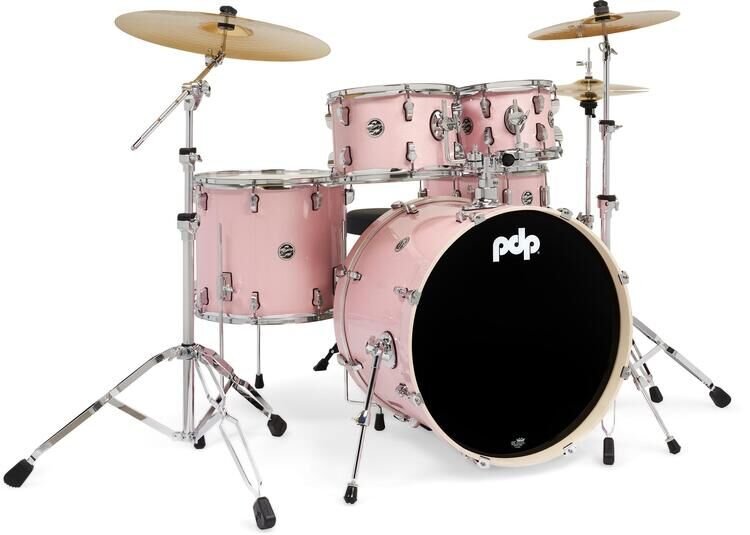 PDP Mainstage 5-piece Complete Drum Set - Pink Rose | Sweetwater