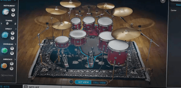 DW DWe 5-piece Drum Kit Bundle - Curly Maple Burst | Sweetwater