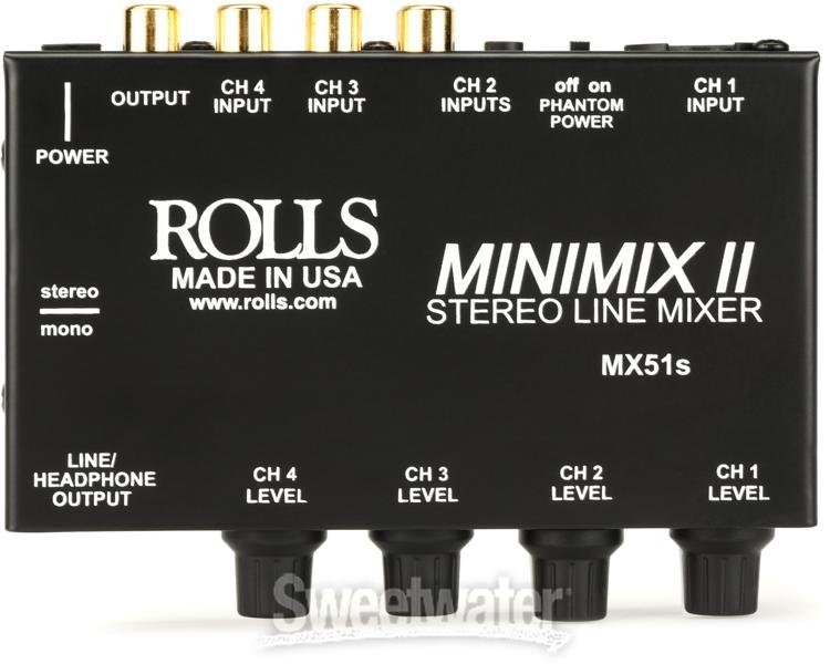 Rolls MX51s Mini-Mix 2 | Sweetwater