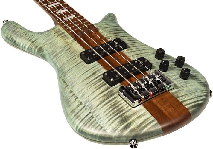 Spector Euro 4 RST Bass Guitar - Turquoise Tide | Sweetwater