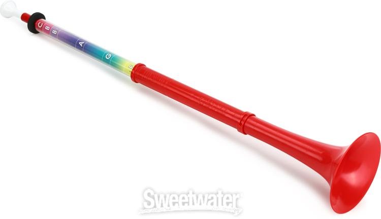 pBone Music pBuzz Beginner Wind Instrument - Red | Sweetwater