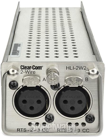 Clear-Com HelixNet HLI-2W2 2-wire Interface Module | Sweetwater