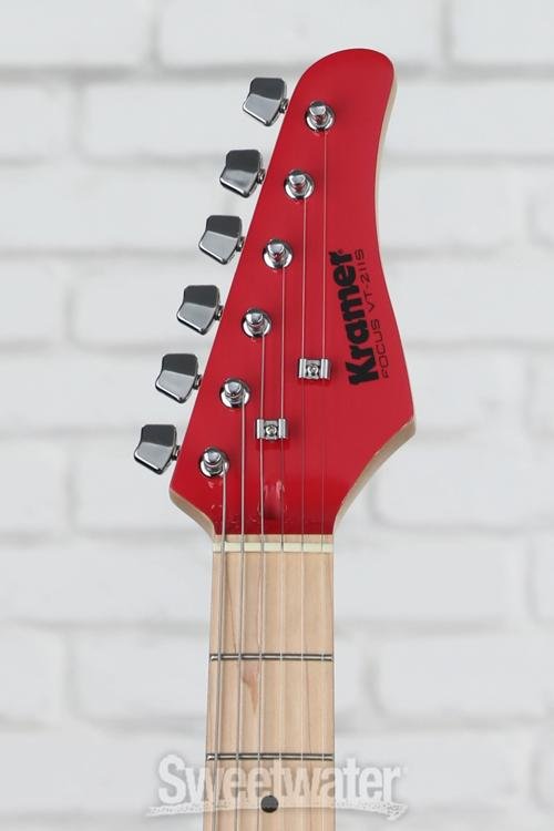 Kramer Focus VT-211S Electric Guitar - Ruby Red | Sweetwater