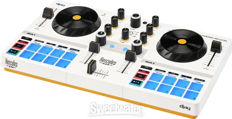 Hercules DJ DJControl Mix Ultra Mobile DJ Controller | Sweetwater