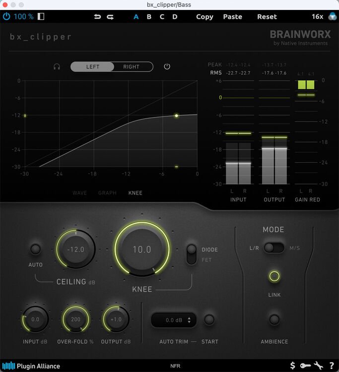 Brainworx bx_clipper Plug-in | Sweetwater