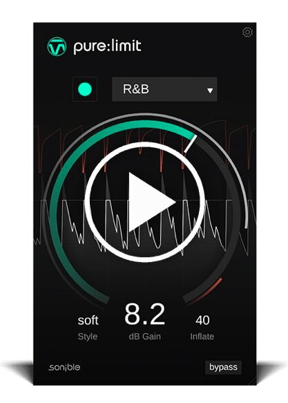 Sonible pure:limit Limiter Plug-in | Sweetwater