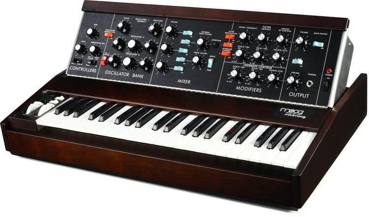 Moog Minimoog Model D Analog Synthesizer Appalachian Cherry Sweetwater