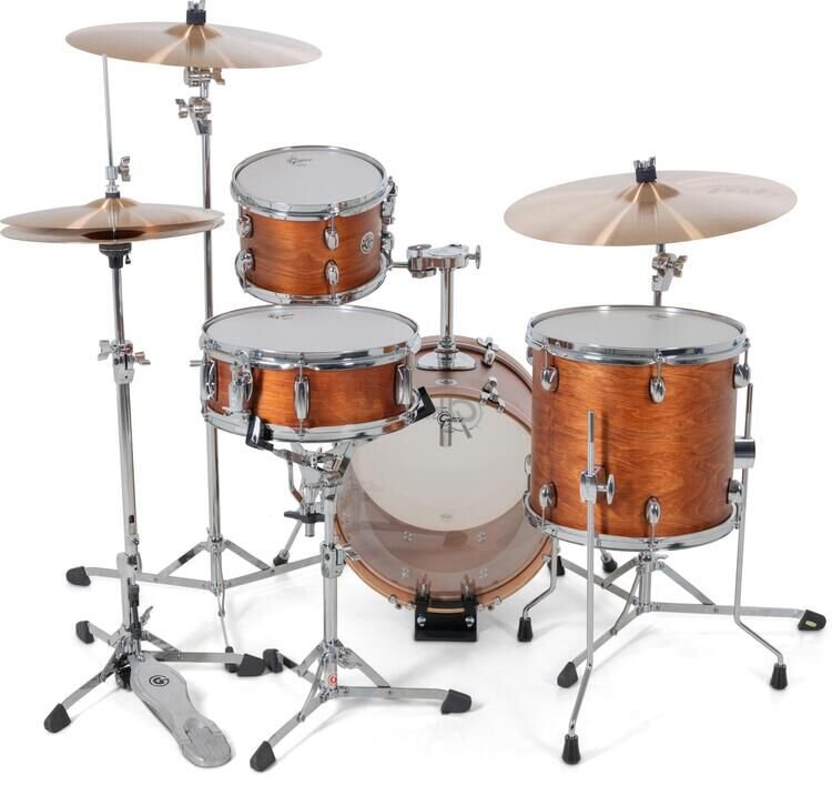 Gretsch Drums Catalina Club Micro 4-piece Shell Pack - Satin Walnut ...
