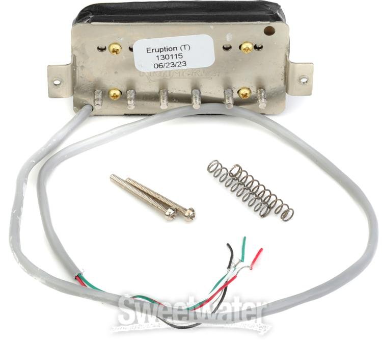 Kramer Eruption Humbucking Bridge Pickup - Zebra | Sweetwater