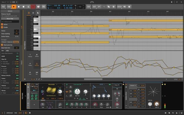Bitwig Studio 5.3 DAW Software | Sweetwater