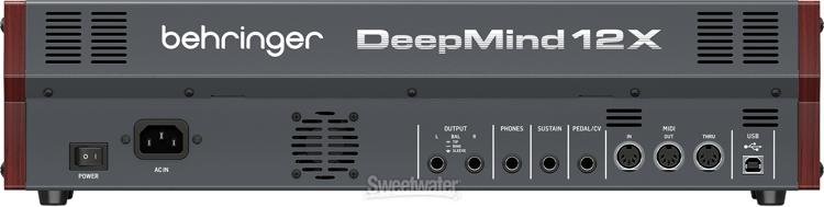 Behringer DeepMind 12XD Polyphonic Desktop Analog Synthesizer | Sweetwater