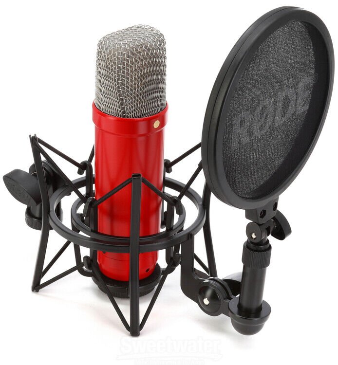 Rode NT1 Signature Series Condenser Microphone with SM6 Shockmount and ...