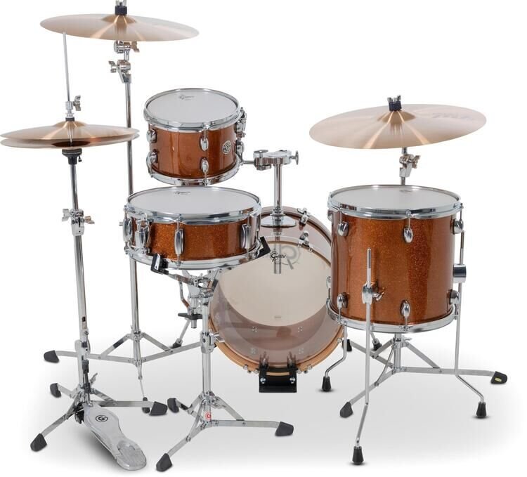 Gretsch Drums Catalina Club Micro 4-piece Shell Pack - Bronze Sparkle ...
