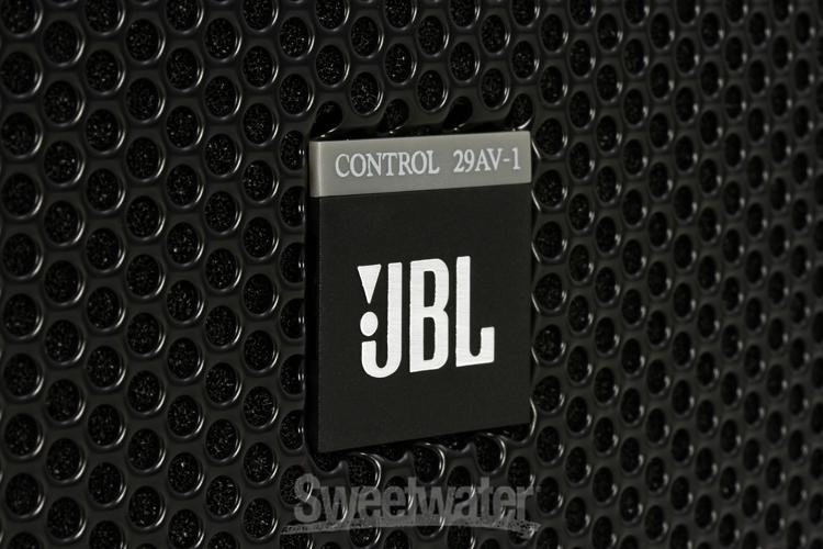 JBL Control 29AV-1 300W 8" Indoor/Outdoor Speaker - Black | Sweetwater