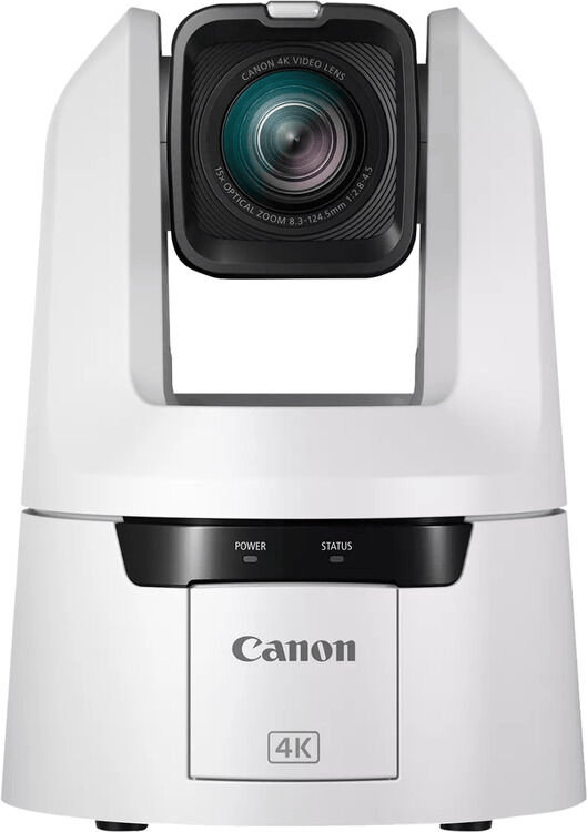 Canon CR-N500 4K UHD Indoor PTZ Camera - White | Sweetwater
