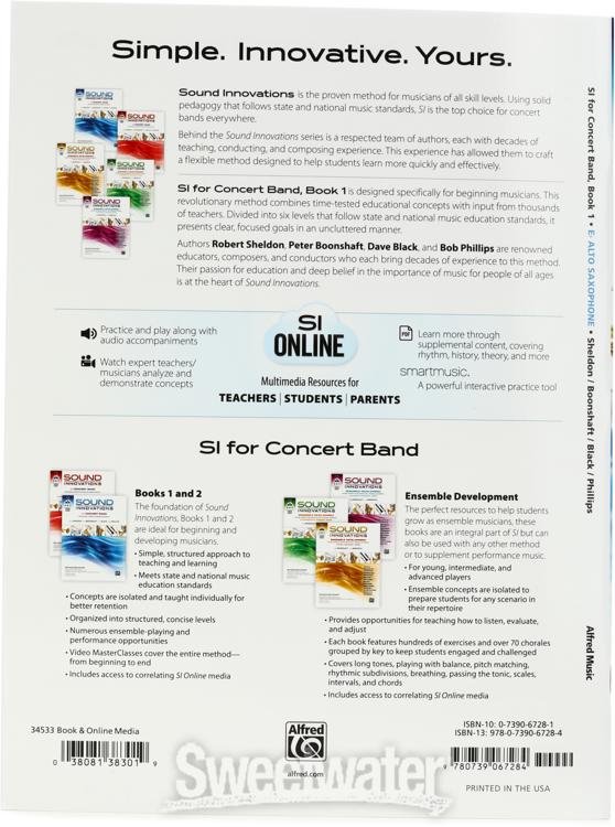 Alfred Sound Innovations for Concert Band - Book 1 - Bb Clarinet ...