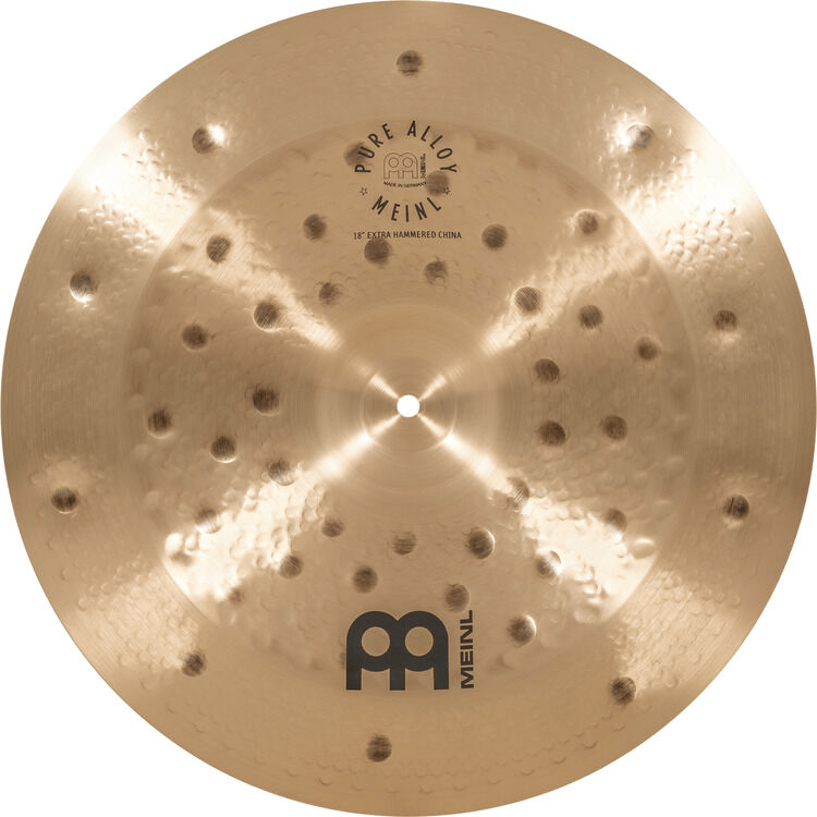 Meinl Cymbals Pure Alloy Extra Hammered China Cymbal - 18 inches ...