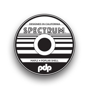 PDP Spectrum Series 5-piece Shell Pack - 22" Kick - Black | Sweetwater