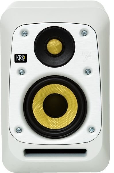 KRK V4 S4 WN 4" Powered Studio Monitor - White | Sweetwater