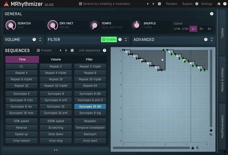 MeldaProduction MRhythmizer Time-manipulation Effect Plug-in | Sweetwater