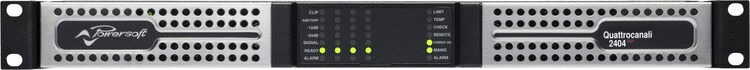 Powersoft Quattrocanali 2404 DSP 2,400-watt 4-channel Power Amplifier | Sweetwater