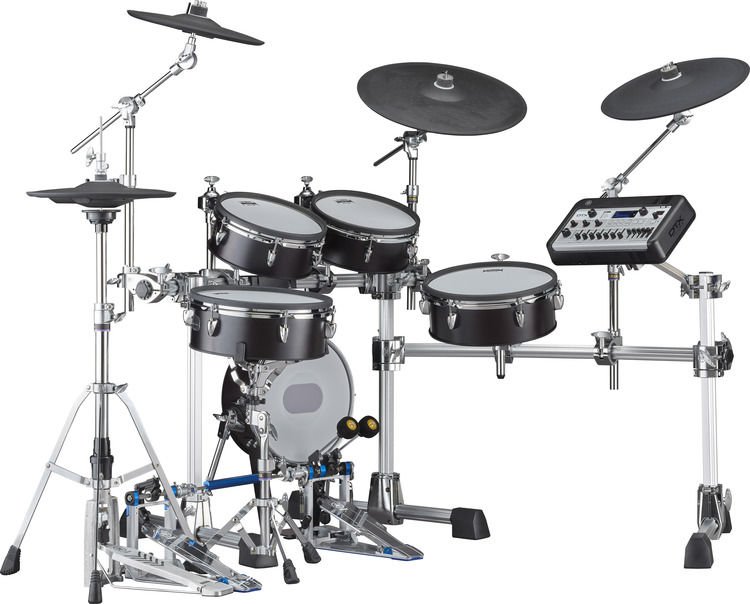 Yamaha DTX10K-X Electronic Drum Set with TCS Heads - Black Forest ...