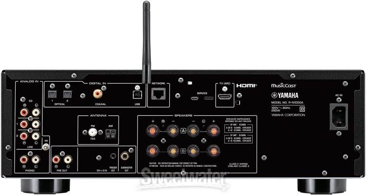 Yamaha R-N1000A Stereo Network Receiver - Silver | Sweetwater