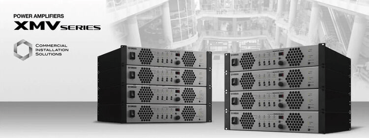 Yamaha XMV8280-D 8-channel 280W Power Amplifier with Dante | Sweetwater