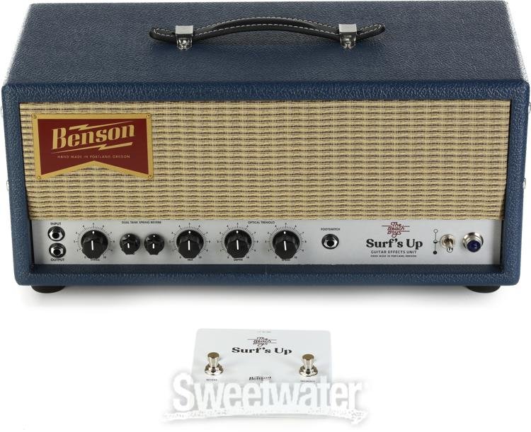 Benson Amps Surf's Up Tube Spring Reverb and Optical Tremolo ...