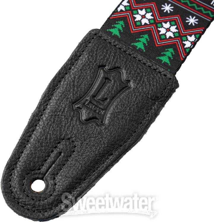 Levy's Christmas Guitar Strap - Ugly Christmas Sweater | Sweetwater