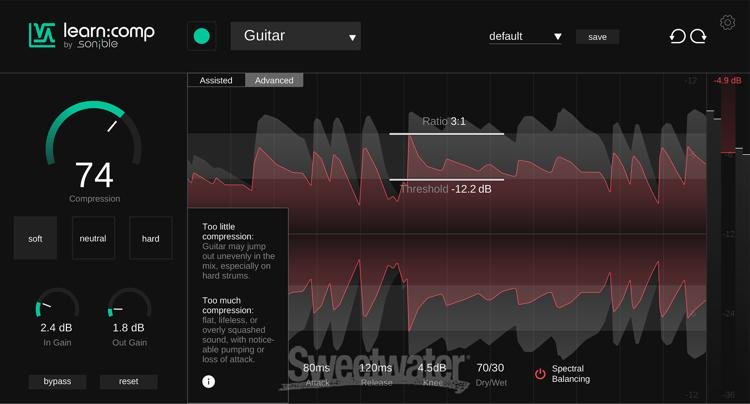 Sonible learn:comp Compressor Plug-in | Sweetwater