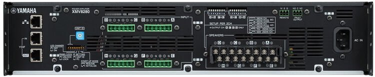 Yamaha XMV8280 8-channel 280W Power Amplifier | Sweetwater