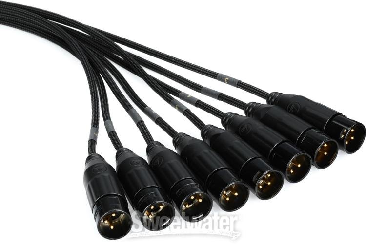 Mogami Gold 8 XLR-XLR 8-channel XLR Male to XLR Female Snake - 20 foot ...