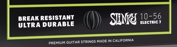 Ernie Ball 2028 Regular Slinky Paradigm Electric Guitar Strings - .010-.056 7-string | Sweetwater