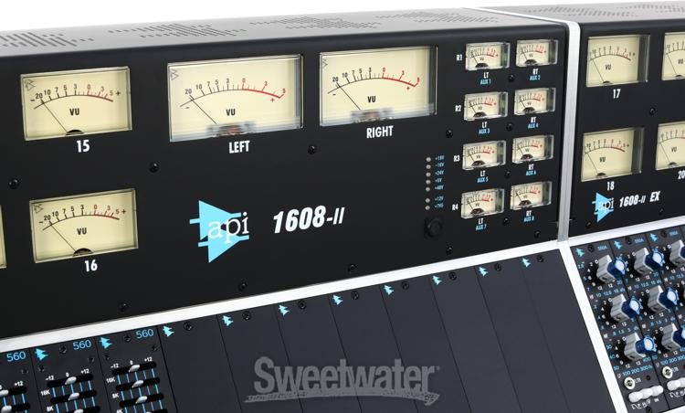 API 1608-II 32-channel Analog Recording and Mixing Console | Sweetwater