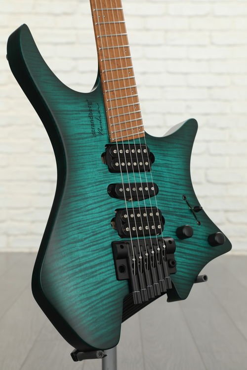 Strandberg Boden Fusion Neck-Thru 6 Trem - Trans Teal | Sweetwater