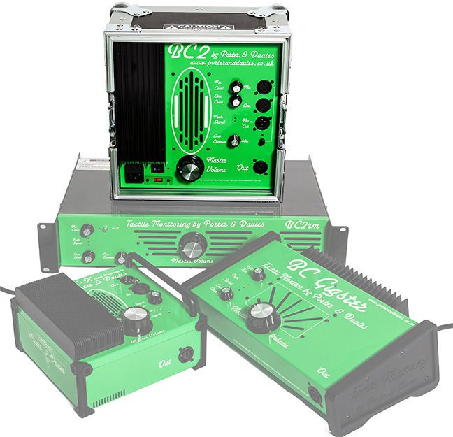 Porter & Davies BC2 Tactile Drum Monitor with Saddle Throne Top and ...