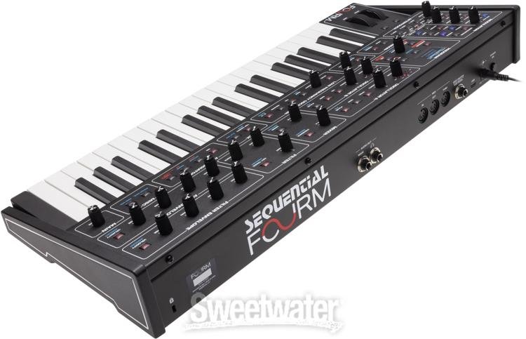Sequential Fourm Compact Polyphonic Analog Synthesizer | Sweetwater