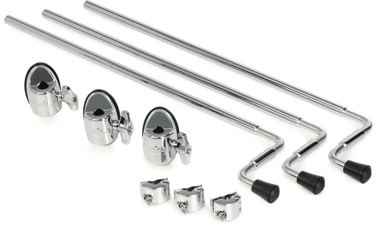 DW Floor Tom Leg Kit - Chrome | Sweetwater