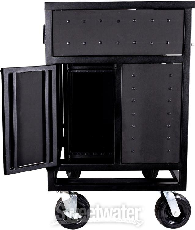 Performance Carts PCM-200 Double-width Mixer Cart | Sweetwater
