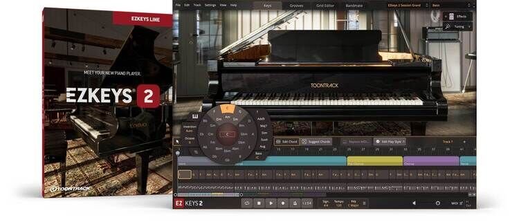 Toontrack Small Upright EKX Expansion for EZkeys 2 | Sweetwater